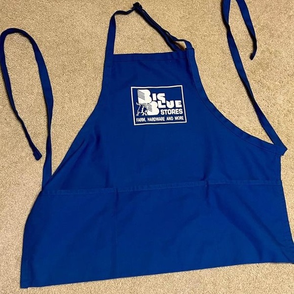 Kitchen | Apron Big Blue Work Apron | Poshmark